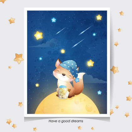 花蓝绿色花卉背景与水彩画花叶水彩画图片素材-编号60117826-图行天下